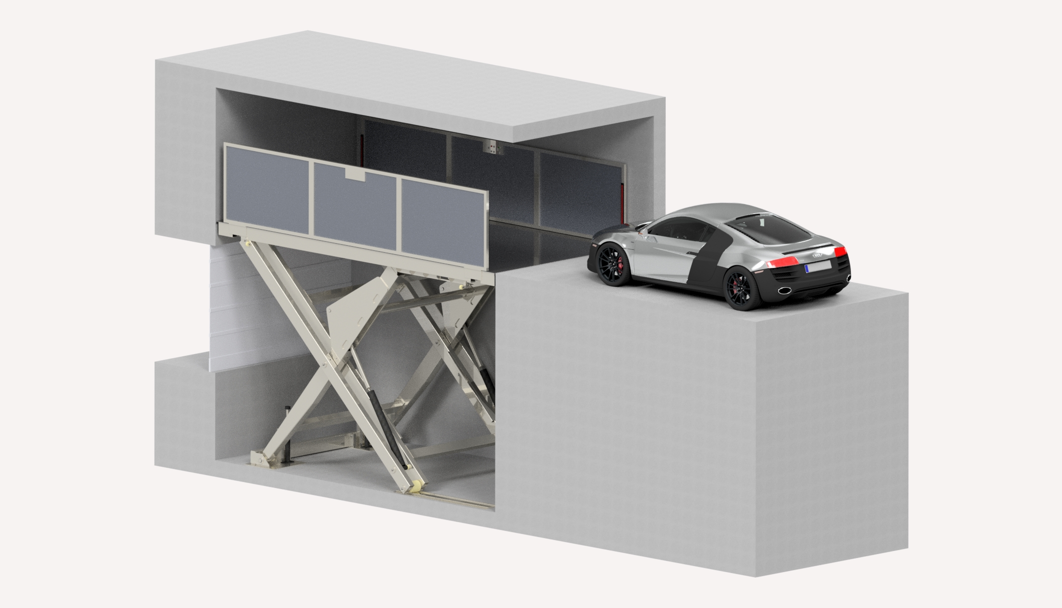 Car Lift – Car Lift Garage - Car lift for low heights